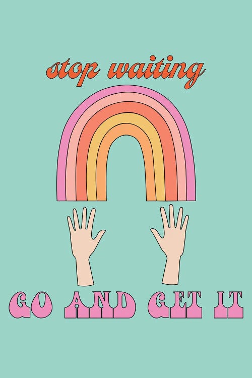 Go Get It Canvas Wall Art by Exquisite Paradox | iCanvas