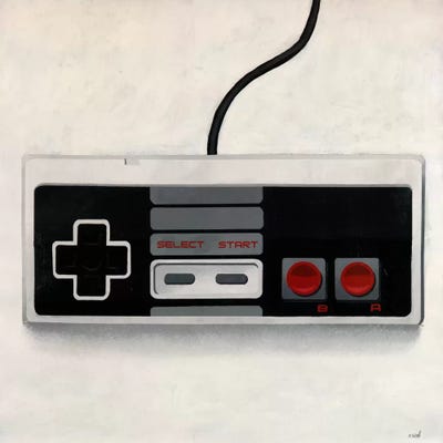 Nes Controller Drawing