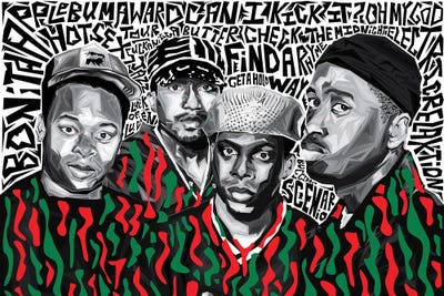 A Tribe Called Quest Art