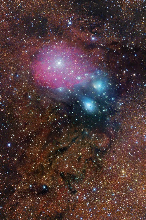 The California Nebula (NGC 1499) I - Canvas Wall Art | Rolf Geissinger