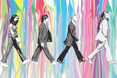 Beatles Pop Art Poster