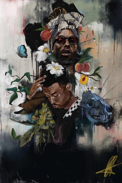 Alone Canvas Wall Art by Gordon Rowe | iCanvas