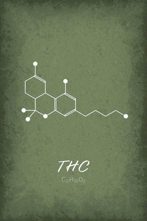 Thc Molecule Wallpaper Cannabinoid Effects & Benefits