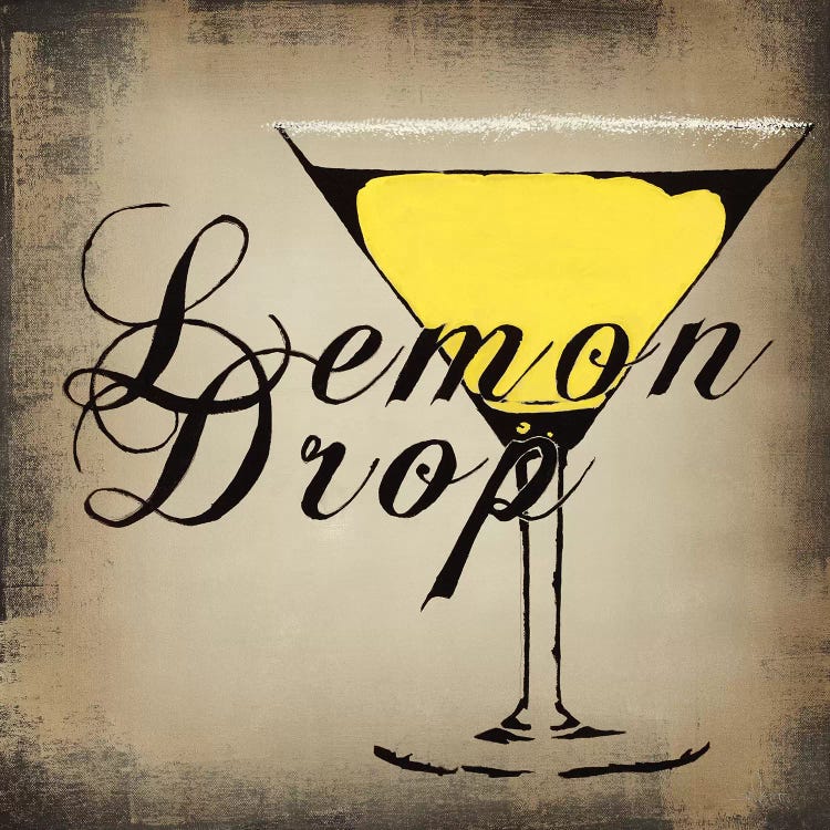 Lemon Drop Canvas Wall Art by KC Haxton | iCanvas
