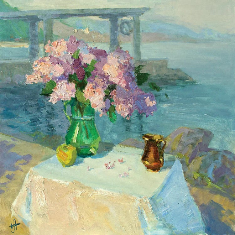 Expressionist Still Life Canvas Wall Art by Serena Singh | iCanvas