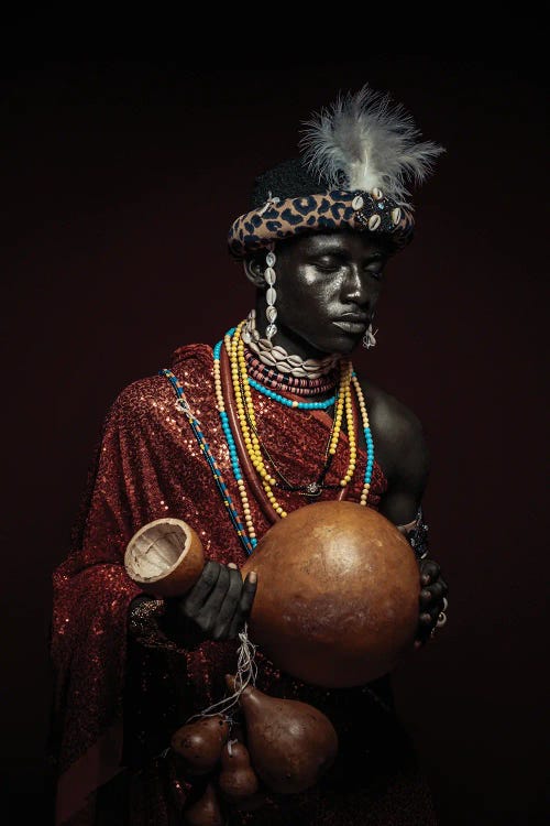 Africa Live Collection African Bo - Canvas Wall Art | Sabrina Balbuena