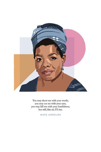 Maya Angelou Art: Canvas Prints & Wall Art | iCanvas