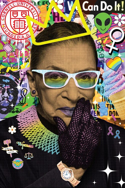 RBG Canvas Wall Art by Jessica Stempel | iCanvas