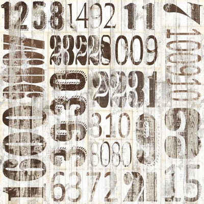Numbers Canvas Artwork | iCanvas