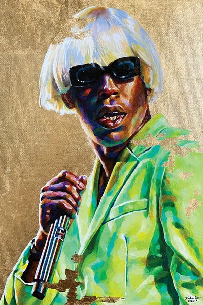 Tyler the Creator Canvas Print Wall Decor Home Decor Wall Hangings etna ...