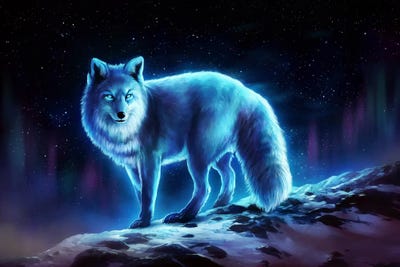 White Fox Art