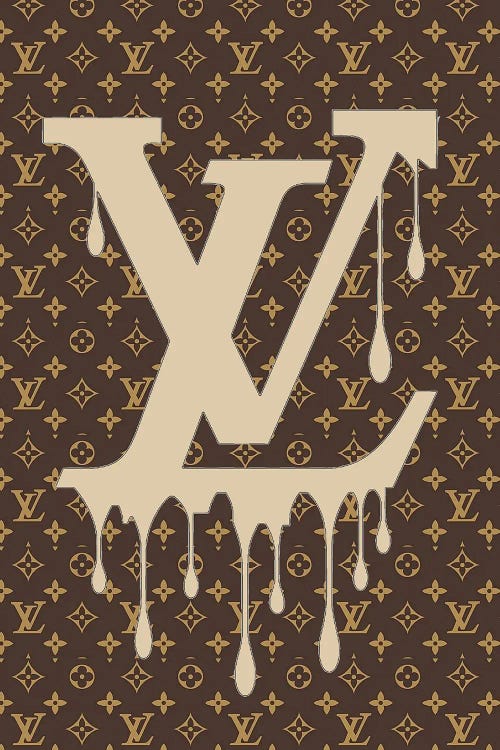 Louis Vuitton Drip Logo