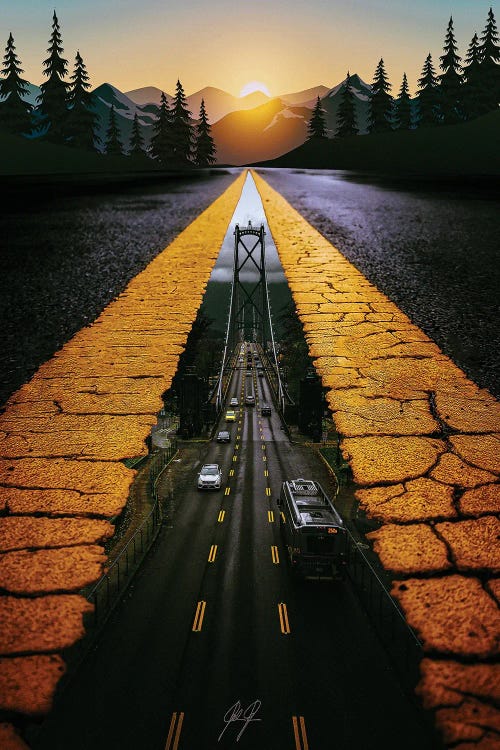 Parallel Canvas Wall Art by Spellbound Fine Art | iCanvas