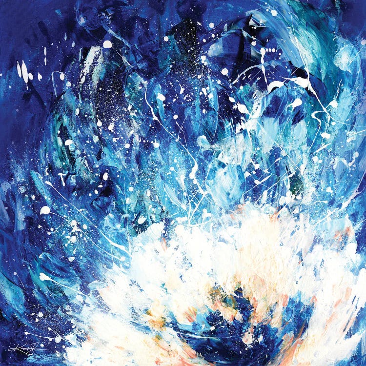 Sonic Bloom I Canvas Wall Art by Kolormore | iCanvas