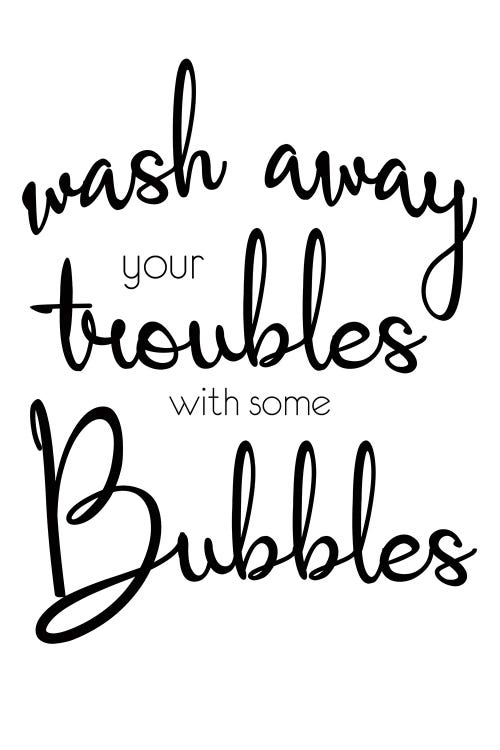 Wash Away Your Troubles Canvas Wall Art by Conrad Knutsen | iCanvas