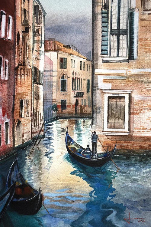 Venice Canvas Wall Art by Svetlin Sofroniev | iCanvas