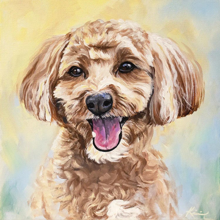 Cavapoo Canvas Wall Art by Lindsay Kivi | iCanvas