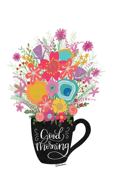 Good Morning Coffee Art