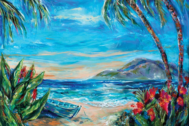 Island Life Canvas Wall Art by Linda Olsen | iCanvas