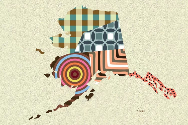 Florida State Canvas Wall Art by Lanre Studio | iCanvas