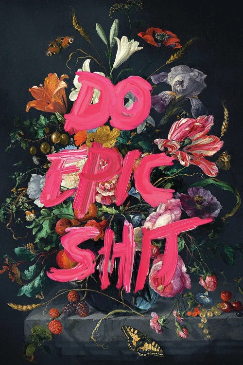 Do Epic Shit Canvas Wall Art by Jonas Loose | iCanvas