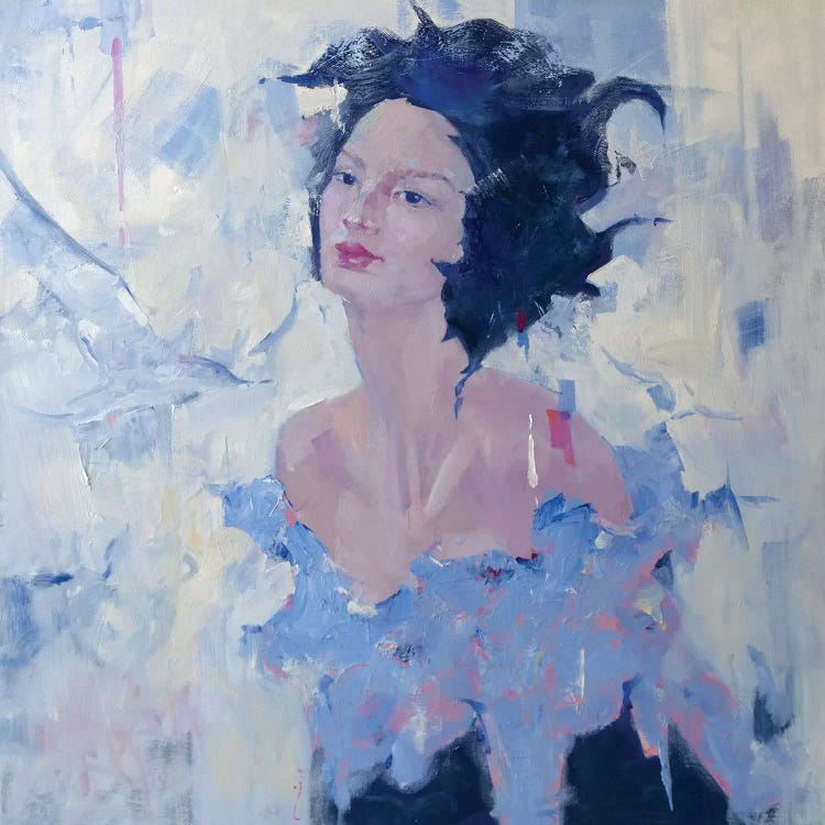 Wings Canvas Wall Art by Li Zhou | iCanvas