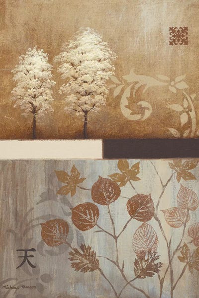 Single Leaf II Canvas Art by Michael Marcon | iCanvas