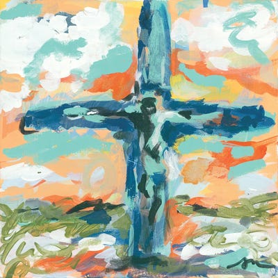 Resurrection Abstract Painting