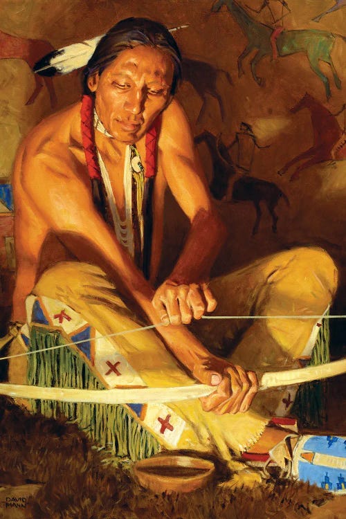Wood And Sinew Canvas Wall Art by David Mann | iCanvas