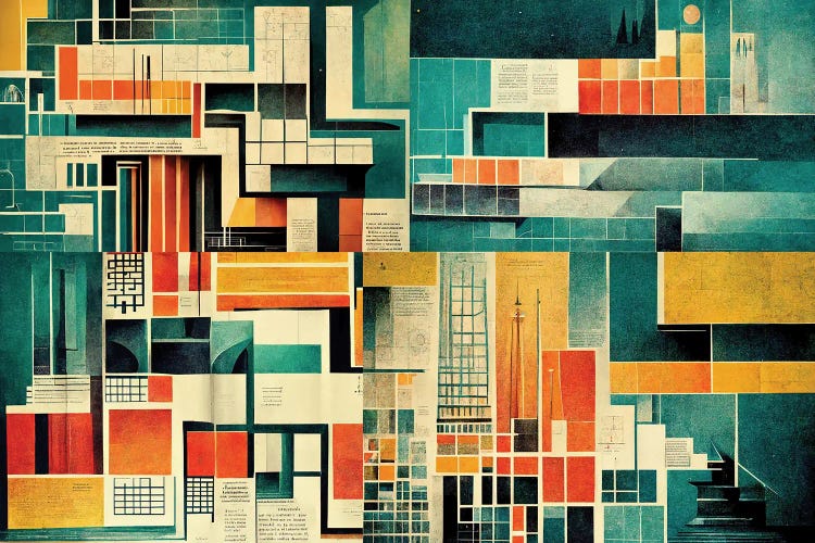 The Structure Of Art Canvas Wall Art by Maximiliano Casal | iCanvas