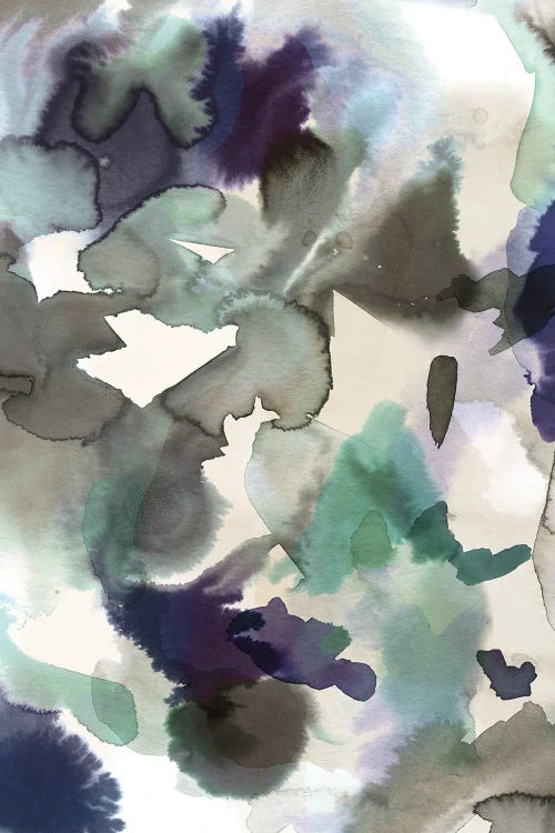 Abstract Bw Painting Canvas Wall Art by Emanuela Carratoni | iCanvas