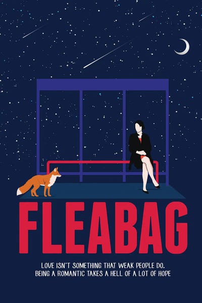 Fleabag Art Art Print by 2Toastdesign | iCanvas