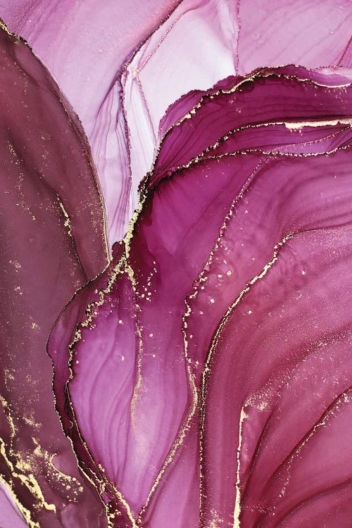 Purple Flower Canvas Wall Art by Monet & Manet Art Studio | iCanvas