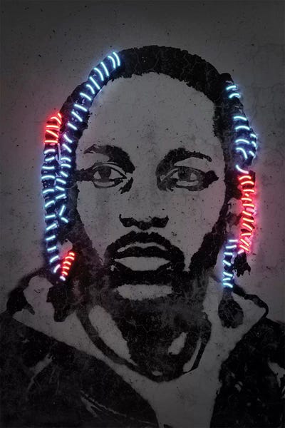Kendrick Lamar Stencil