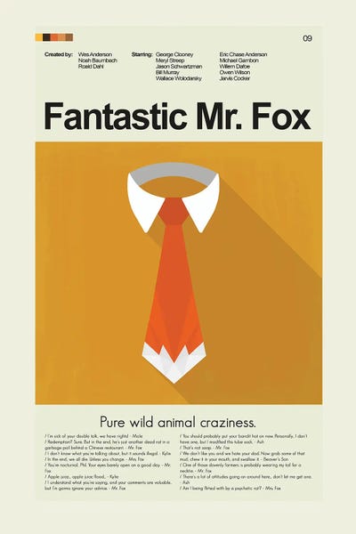 Fantastic Mr Fox Movie Poster