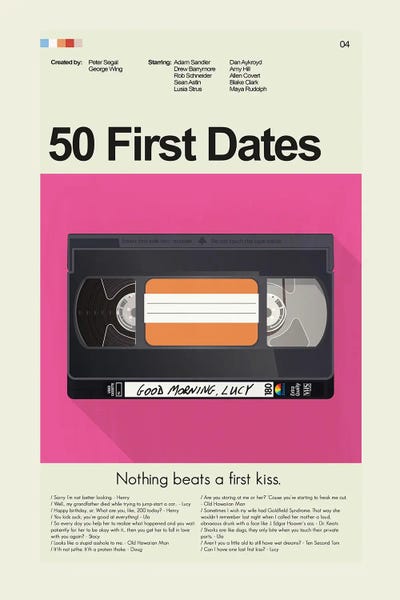 50 First Dates Poster