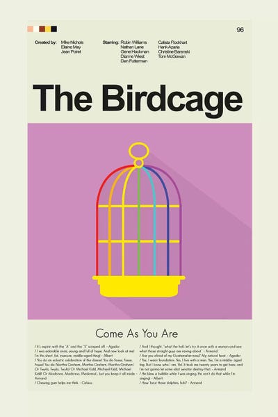 The Birdcage Movie Poster