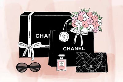 Chanel Purse Drawing