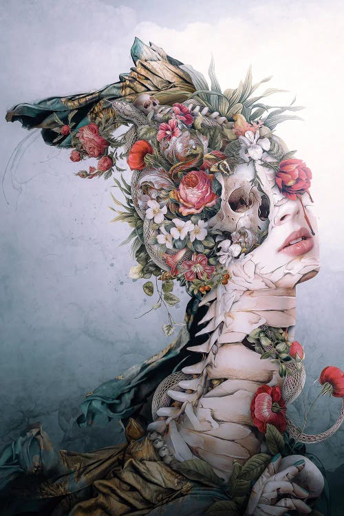 Goddess Canvas Wall Art by Riza Peker | iCanvas