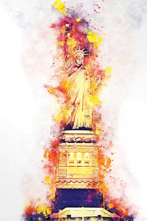 Lady Liberty Canvas Wall Art by Philippe Hugonnard | iCanvas