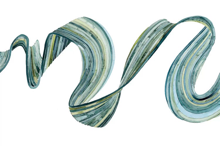 Ribbon Stream I Canvas Wall Art by Grace Popp | iCanvas