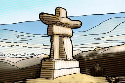 Inukshuk Drawing