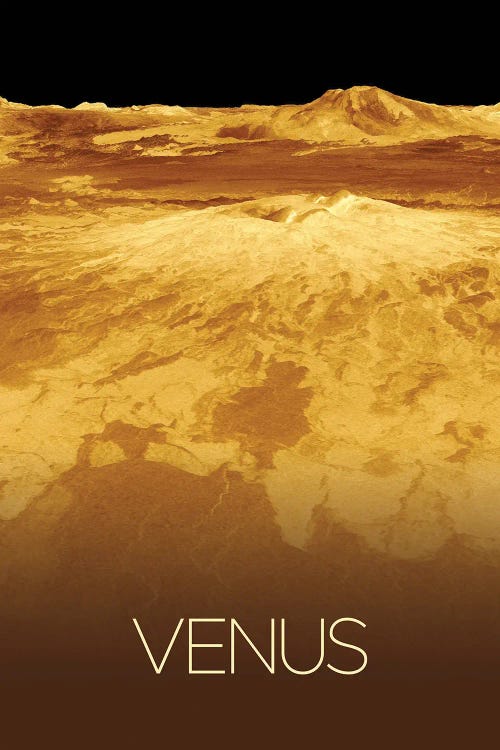 Venus Poster Canvas Wall Art by Paul Rommer | iCanvas