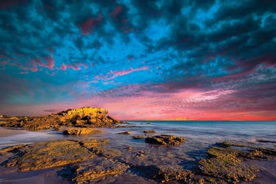Boardwalk On Beach Canvas Wall Art by Paul Rommer | iCanvas