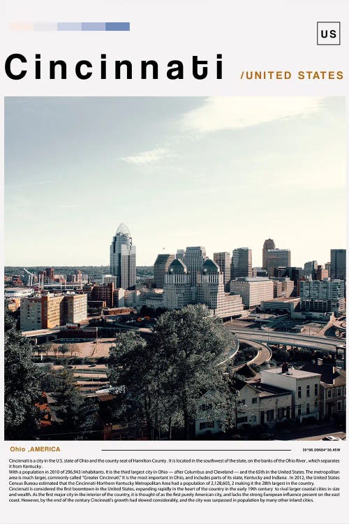 Texas Poster Landscape Canvas Wall Art by Paul Rommer | iCanvas