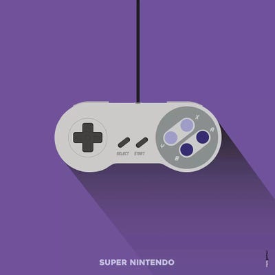 Nintendo Controller Art