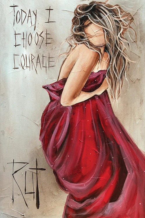 Today I Choose Canvas Wall Art by Rut Art Creations | iCanvas Today I Choose Canvas Wall Art by Rut Art Creations | iCanvas