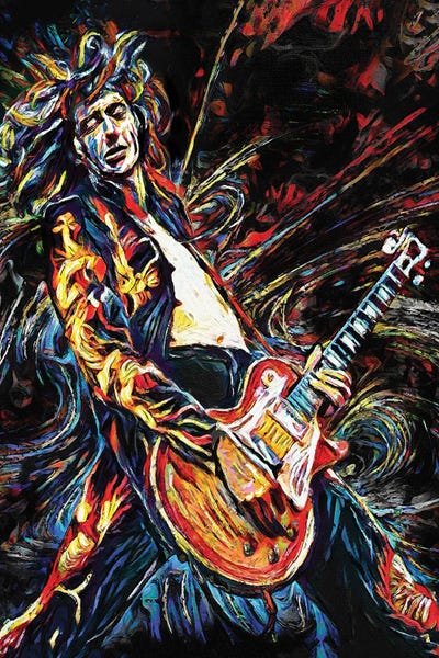 Jimmy Page Art Prints | iCanvas