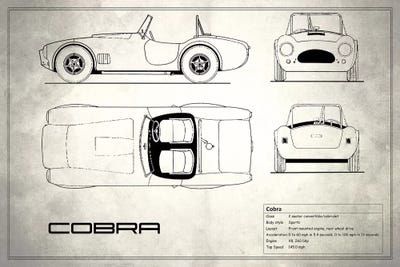 Shelby Cobra Sketch