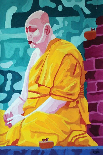 Monk Art: Canvas Prints & Wall Art | iCanvas